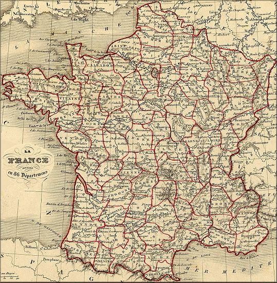 Carte De France En 1914 | L'échelon Idéal